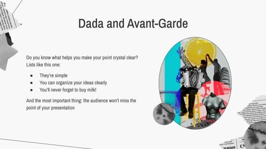 Arte para o ensino médio: pintores dadaístas | Google Slides