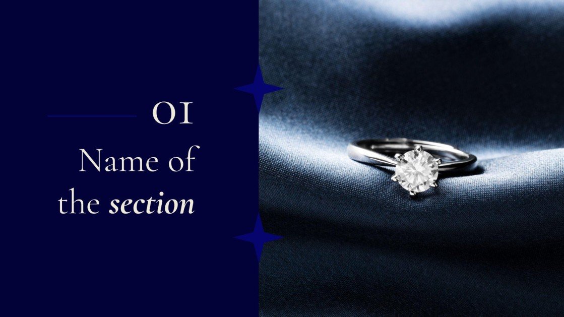 Luxury Diamond Jewelry Company Profile | Google Slides