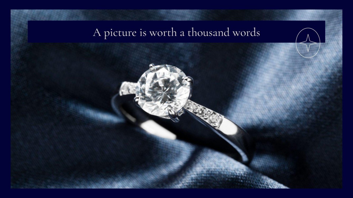 Luxury Diamond Jewelry Company Profile | Google Slides