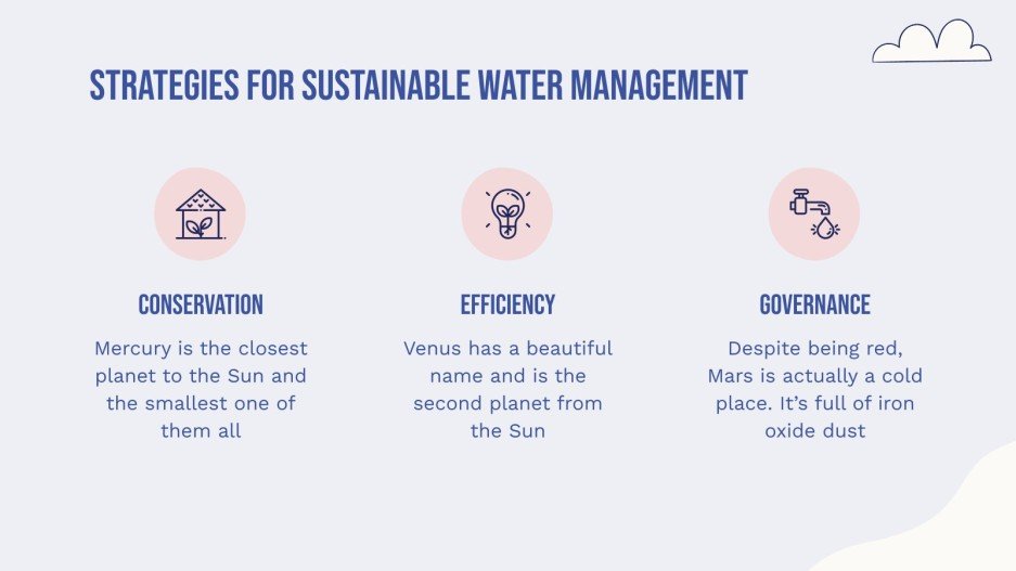 Water Conservation and Efficient Use Workshop