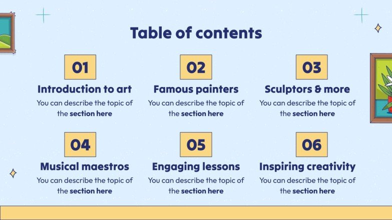 Most Famous Artists Lesson for Elementary | Google Slides