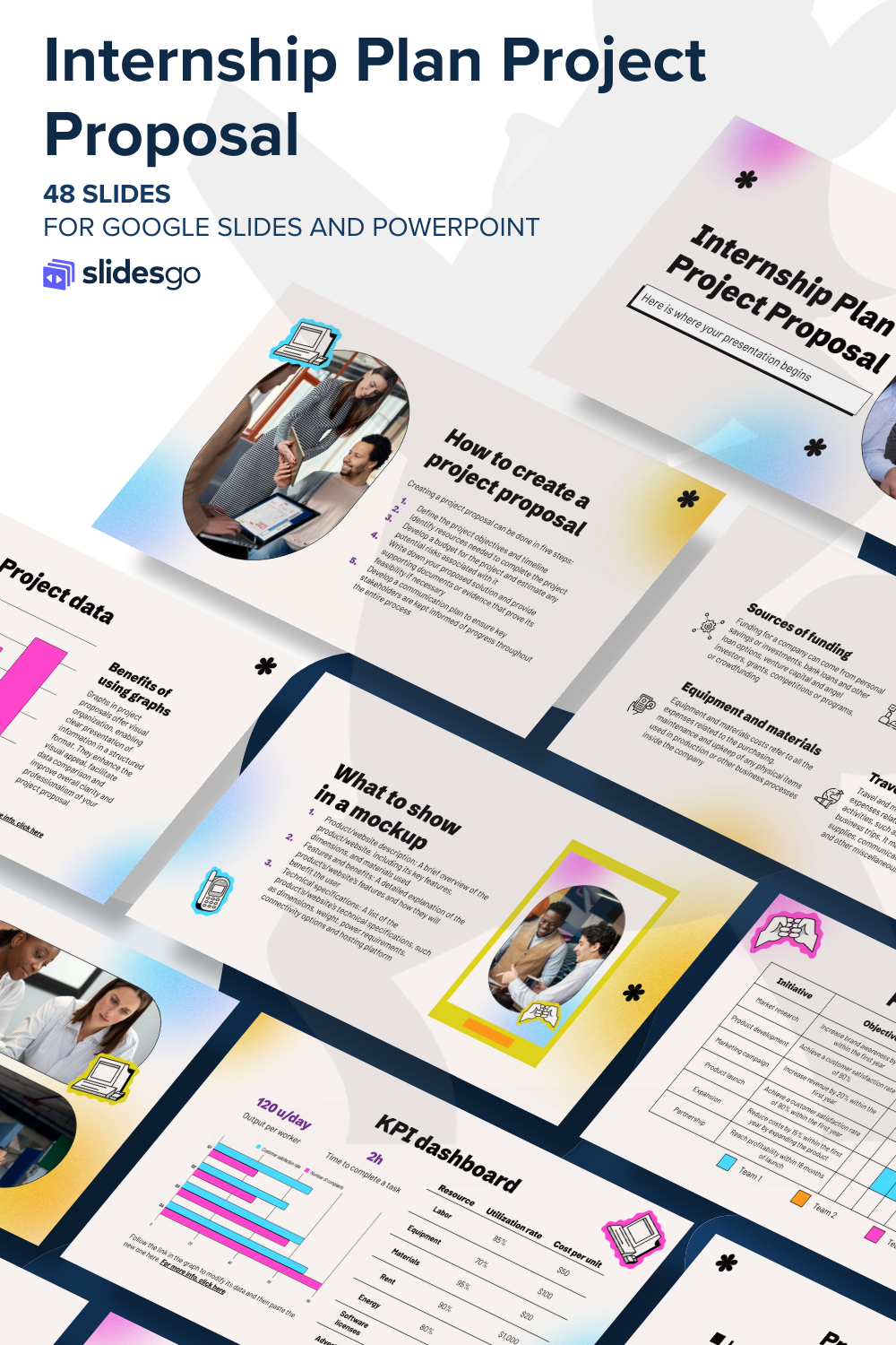 Internship Plan Project Proposal | Google Slides & PPT