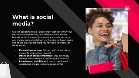 Black Friday Sales Social Media Strategy | Google Slides