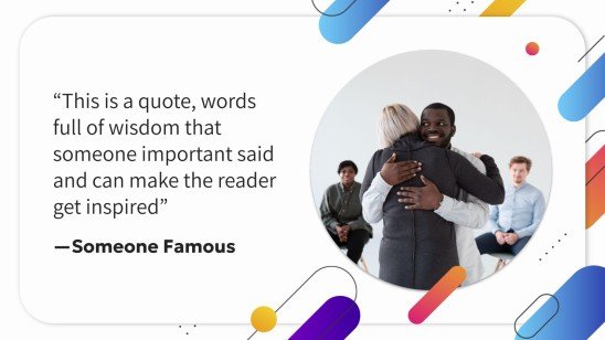 Soutenons-nous les uns les autres ! | Google Slides et PPT