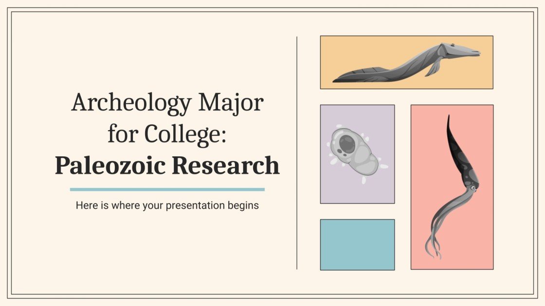 Archeology Major for College: Paleozoic Research