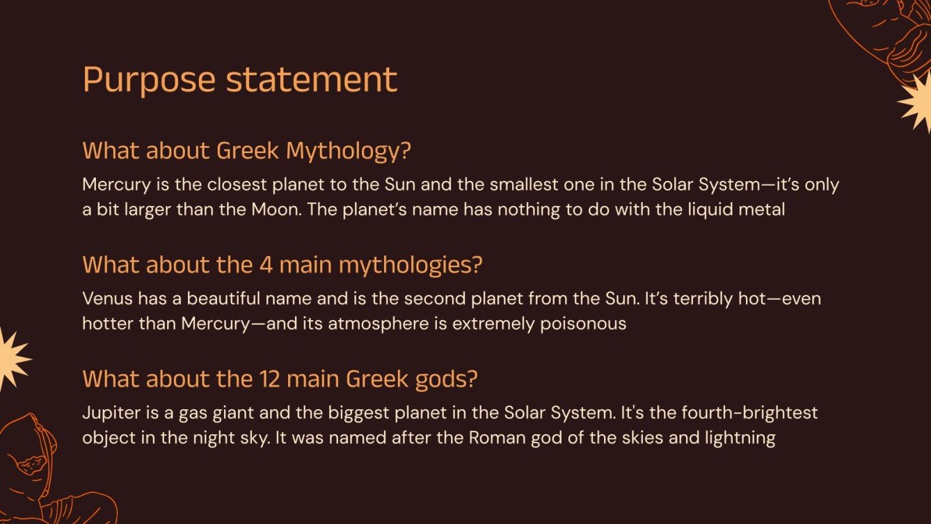 Chaos in Greek Mythology Thesis Defense | Google Slides