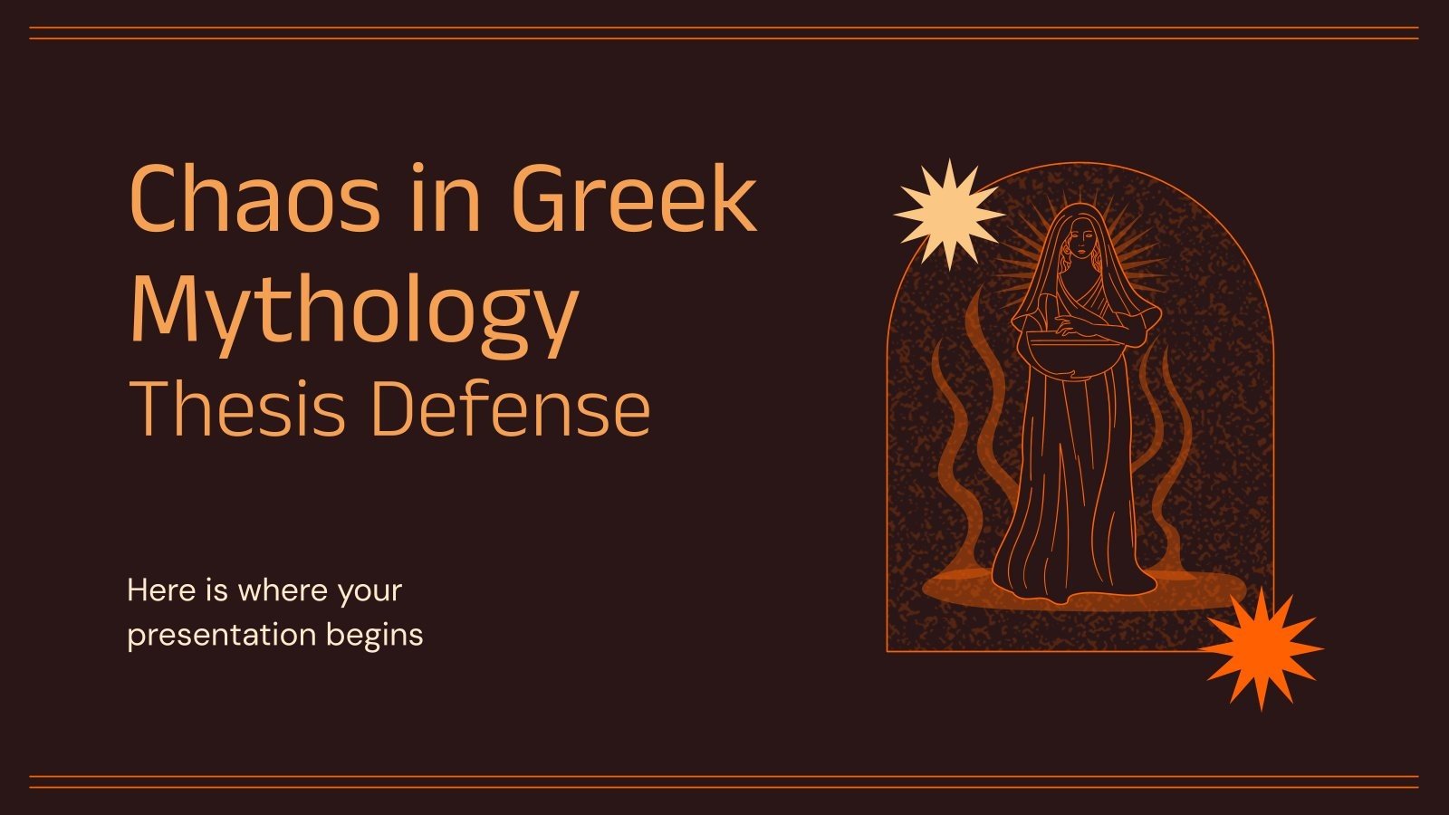 Free Greek-themed Google Slides and PowerPoint templates