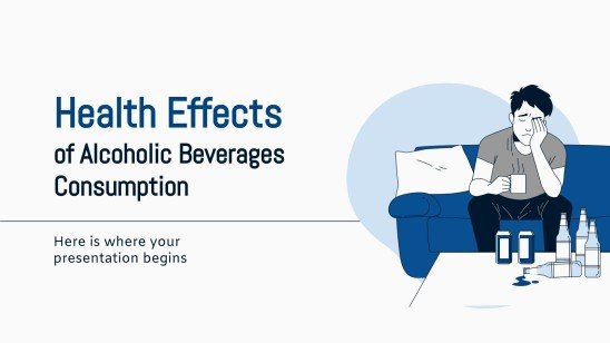 Plantillas de Google Slides y PowerPoint sobre el alcohol