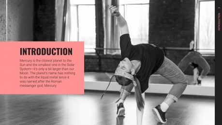 Be Dance Academy Google Slides and PowerPoint Template