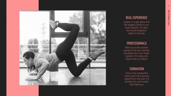 Be Dance Academy Google Slides and PowerPoint Template