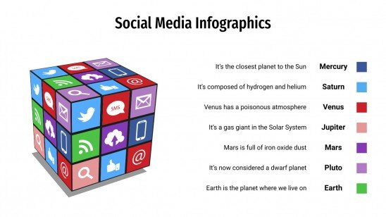 Free Social Media Infographics for Google Slides and PowerPoint
