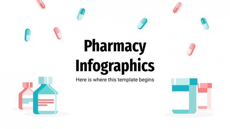 Free Pharmacy Infographics for Google Slides and PowerPoint