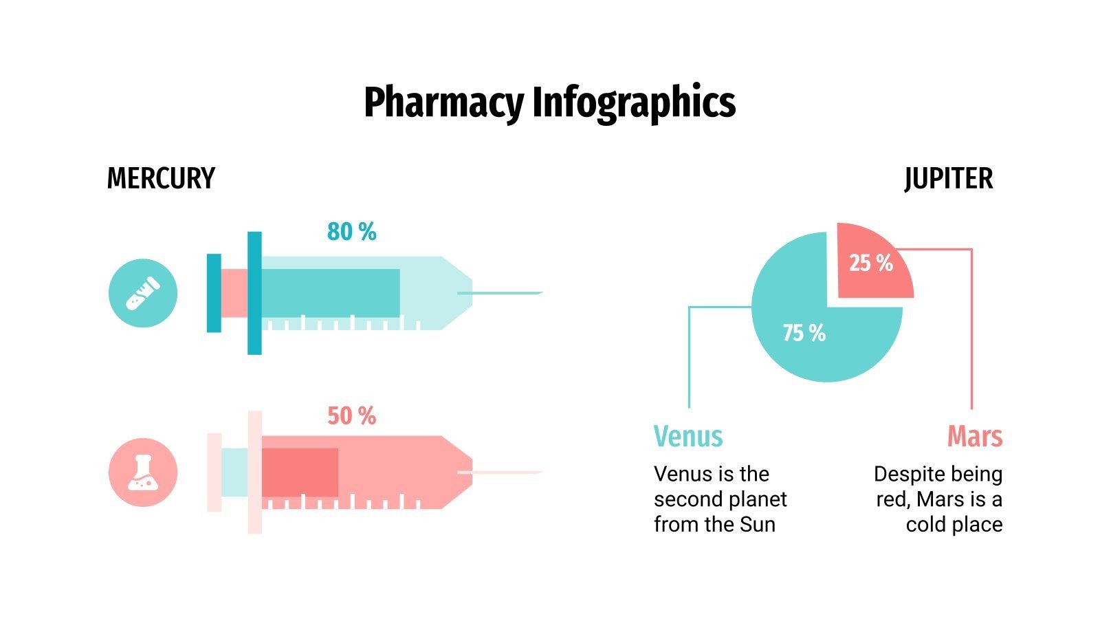 Free Pharmacy Infographics for Google Slides and PowerPoint