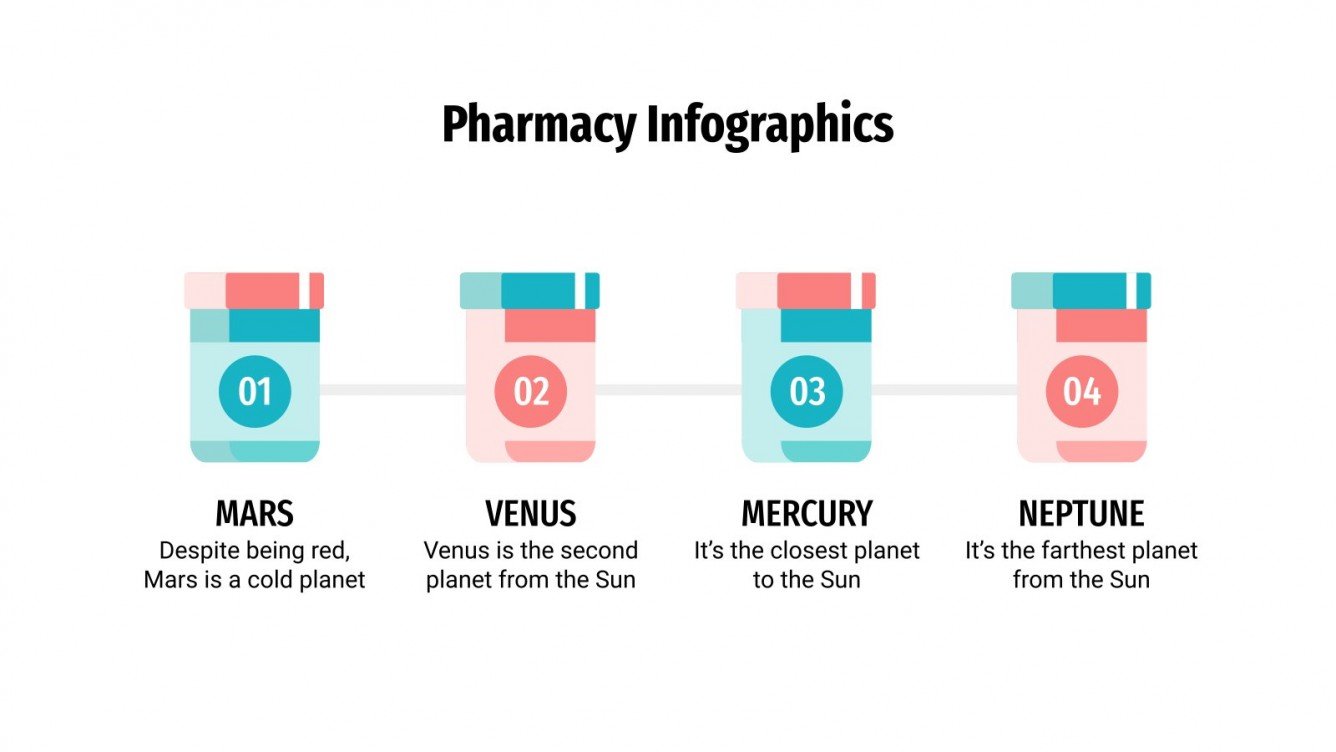 Free Pharmacy Infographics for Google Slides and PowerPoint