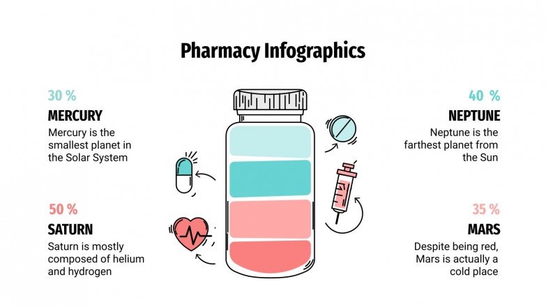 Free Pharmacy Infographics for Google Slides and PowerPoint