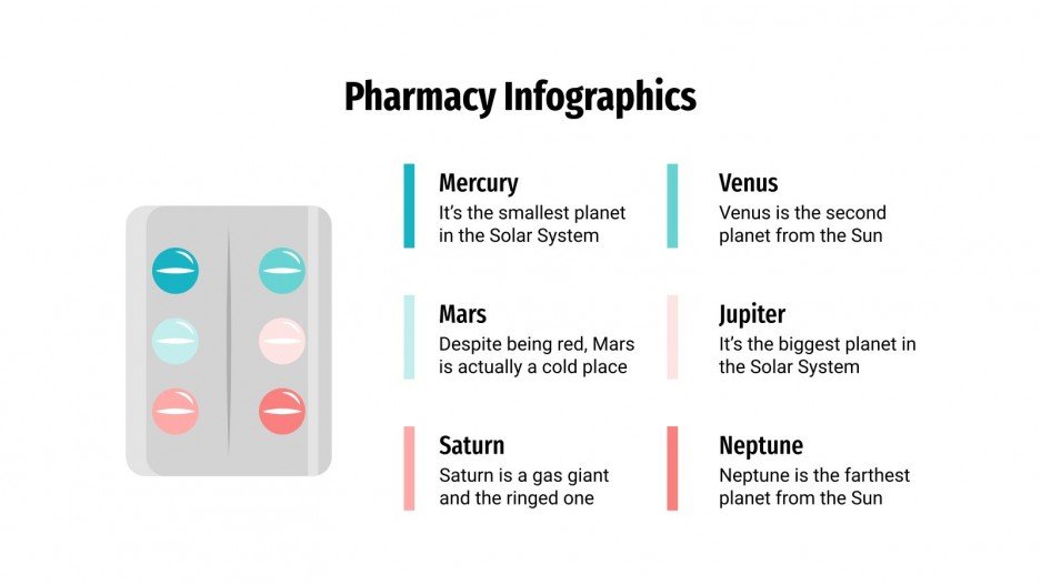 Free Pharmacy Infographics for Google Slides and PowerPoint