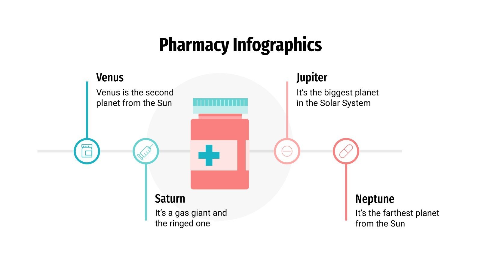 Free Pharmacy Infographics for Google Slides and PowerPoint