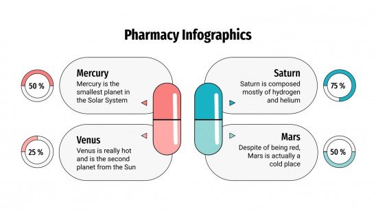 Free Pharmacy Infographics for Google Slides and PowerPoint