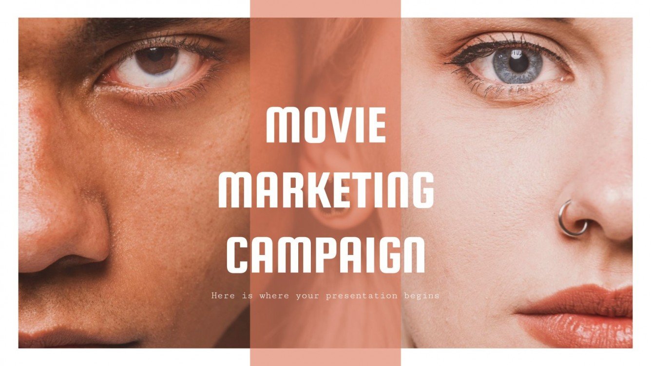 Movie Marketing Campaign Google Slides and PowerPoint Template