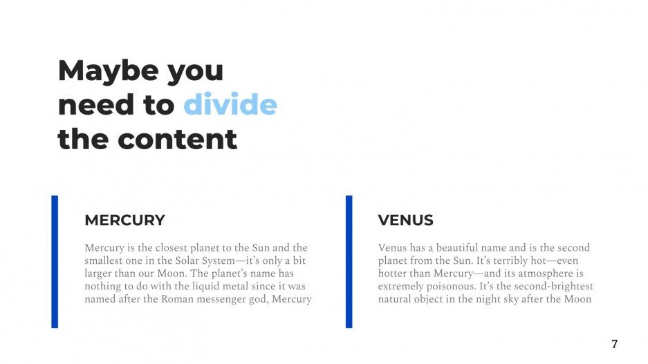 Elegant Blue Google Slides and PowerPoint Template