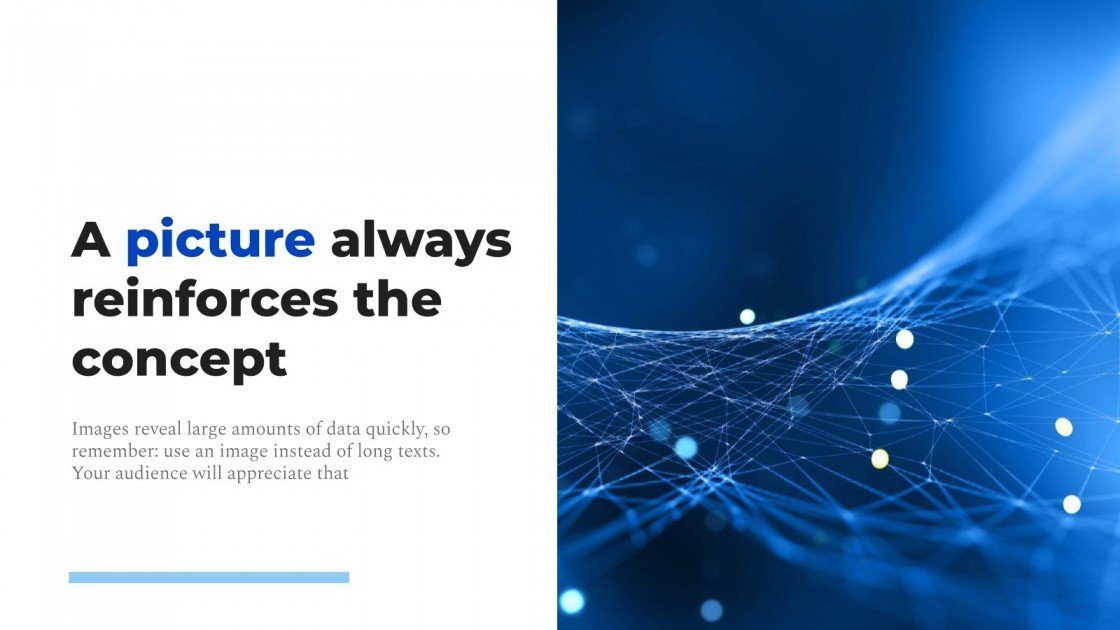 Elegant Blue Google Slides and PowerPoint Template