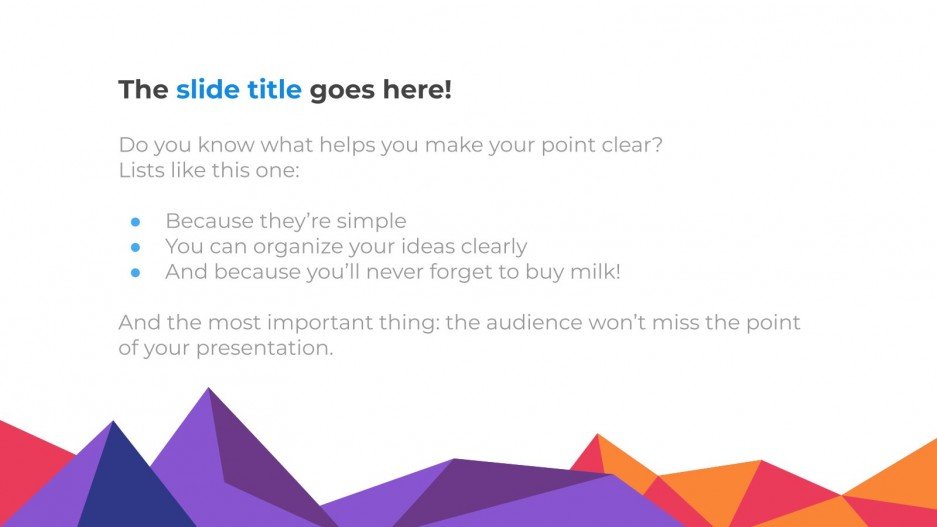 Colorful Google Slides and PowerPoint Template