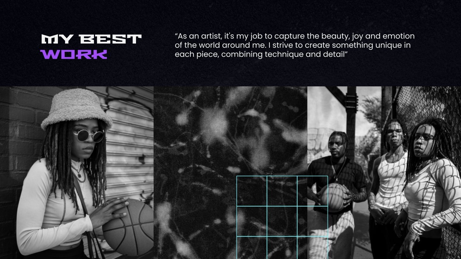 Trap Singer Portfolio Presentation