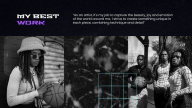 Presentación Portafolio de cantante de trap