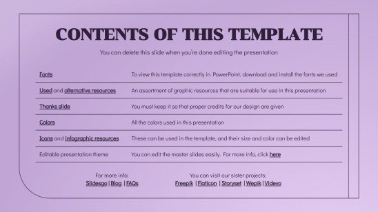 Formal Lavender Portfolio Presentation