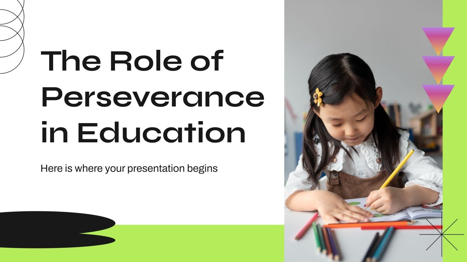 Le rôle de la persévérance dans l'éducation | Google Slides