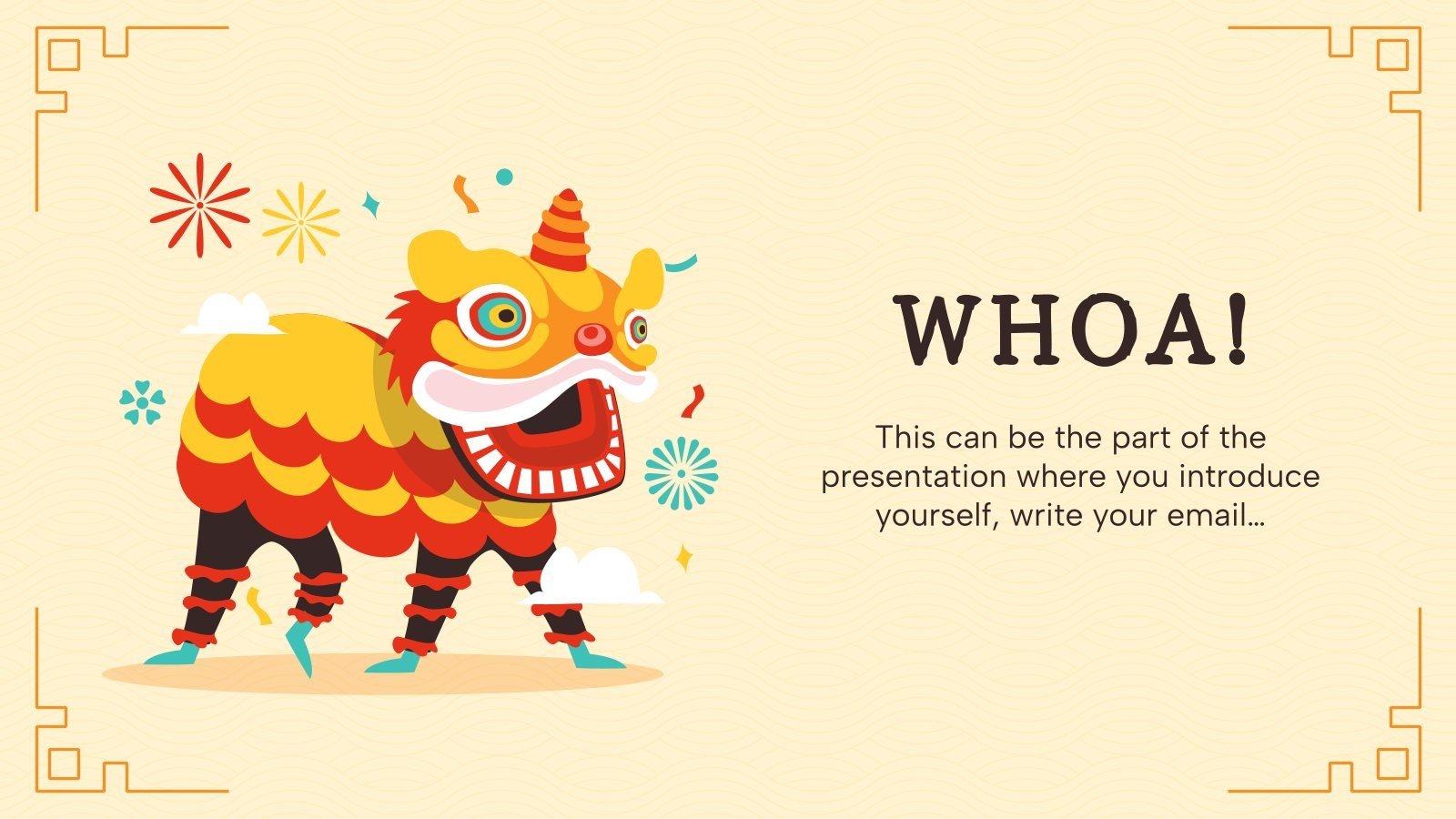 Chinese Dragon Dance | Google Slides & PowerPoint