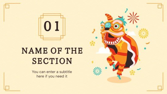 Chinese Dragon Dance | Google Slides & PowerPoint