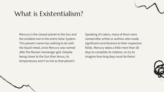 Main Philosophers of Existentialism | Google Slides & PPT