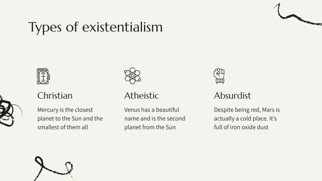 Main Philosophers of Existentialism | Google Slides & PPT