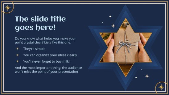 Happy Hanukkah! | Google Slides & PowerPoint template