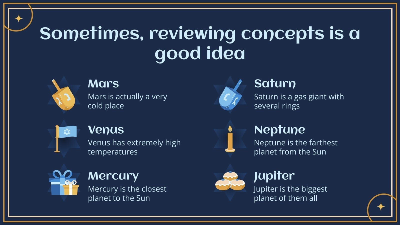 Happy Hanukkah! | Google Slides & PowerPoint template