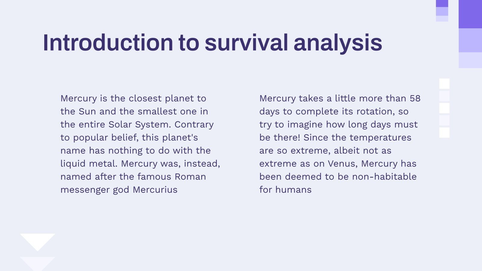 Survival Analysis - Master of Science in Biostatistics