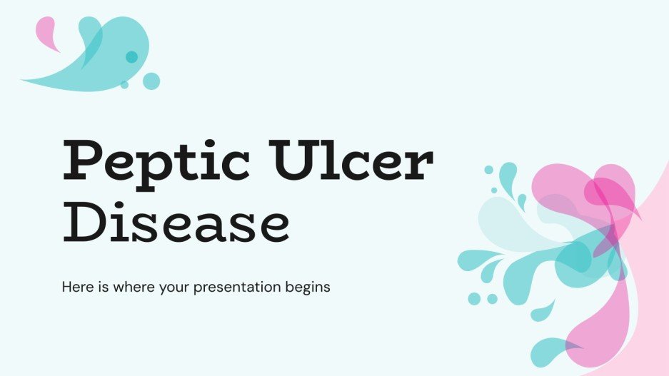 Peptic Ulcer Disease Presentation