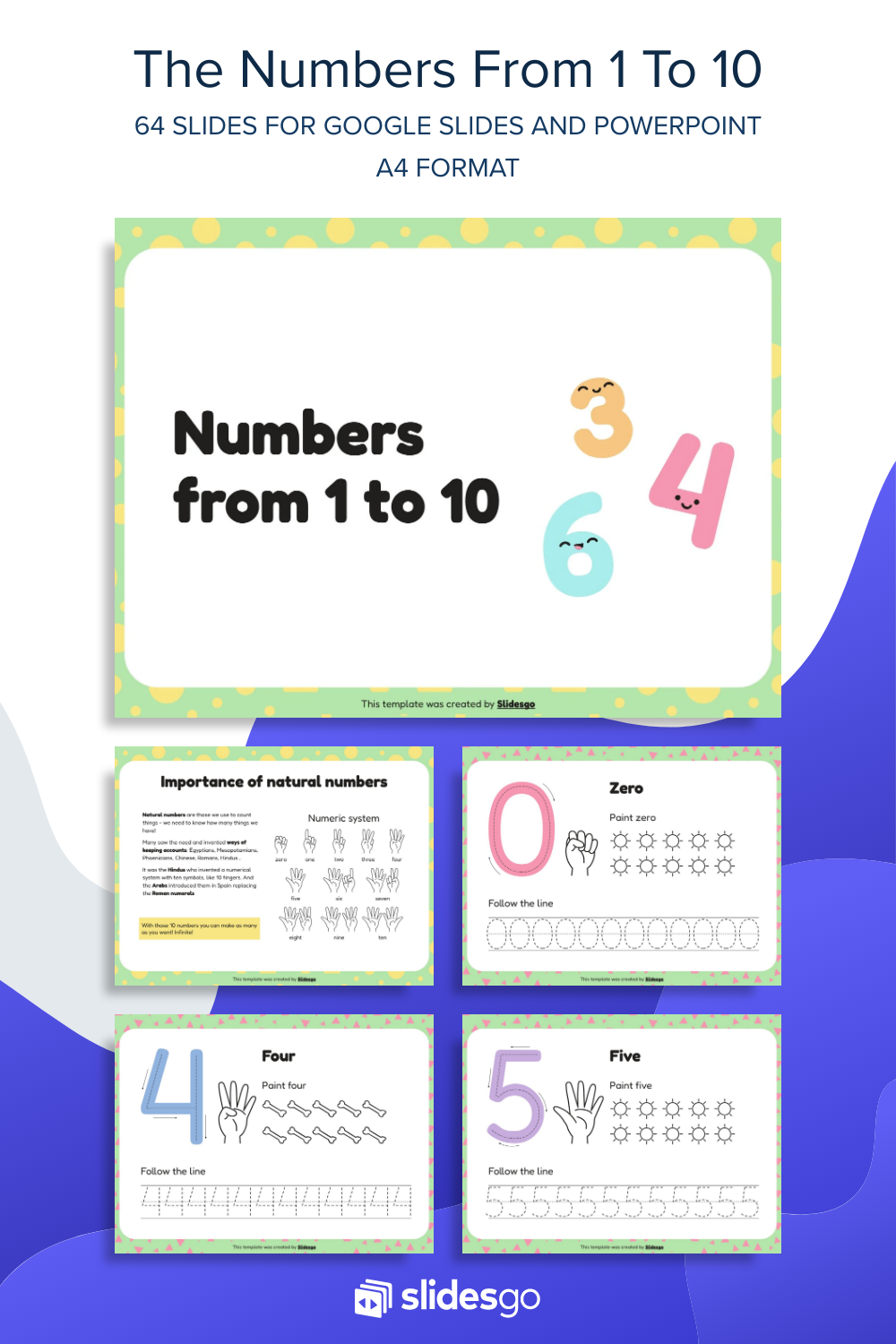 The Numbers from 1 to 10 | Google Slides & PPT