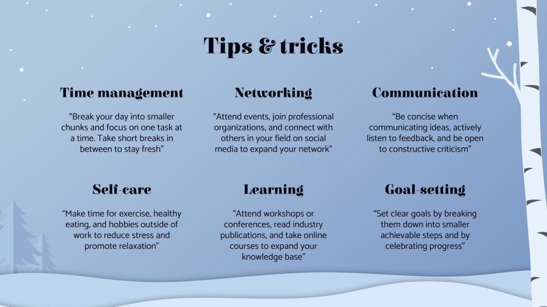 Winter Edition Newsletter | Google Slides & PowerPoint