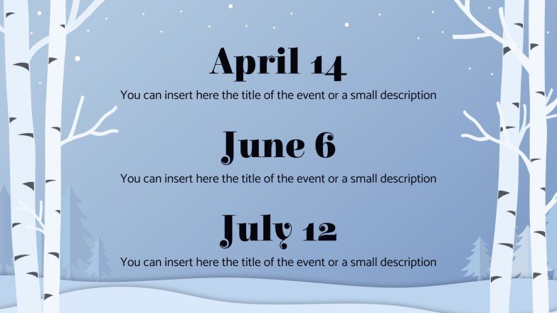 Winter Edition Newsletter | Google Slides & PowerPoint