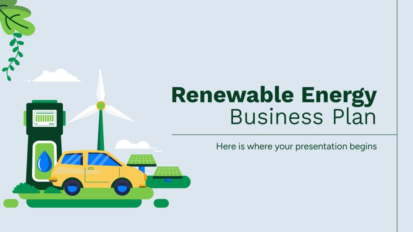 Renewable Energy Business Plan Presentation