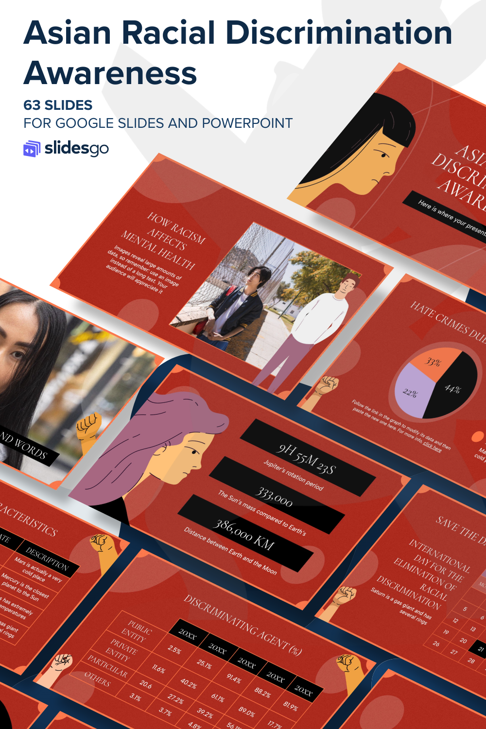 Asian Racial Discrimination Awareness | Google Slides & PPT