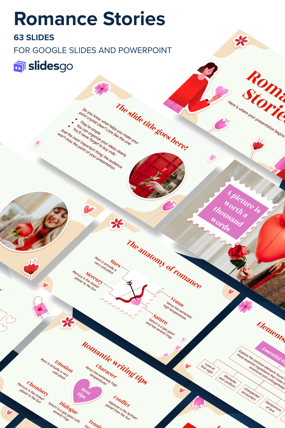 Romance Stories | Google Slides & PowerPoint template