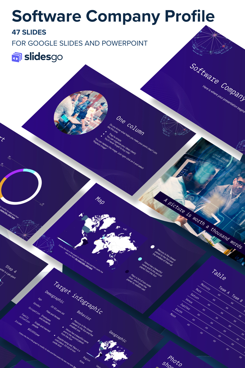 Software Company Profile | Google Slides & PowerPoint
