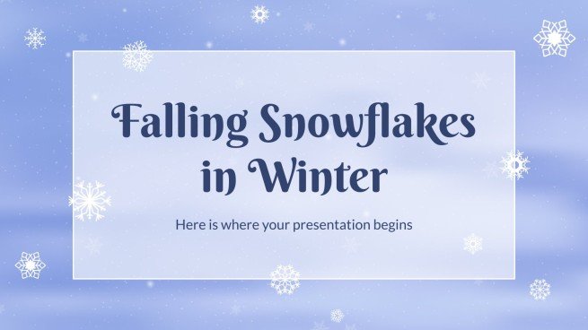 Free snow templates for Google Slides & PowerPoint