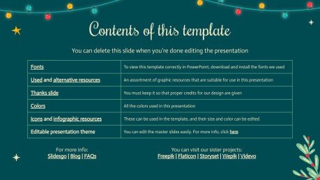 Christmas Lights Theme | Google Slides & PowerPoint