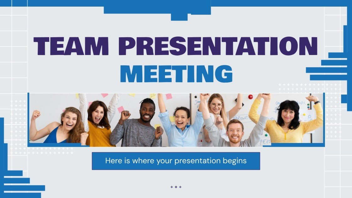 Team Presentation Meeting | Google Slides & PowerPoint