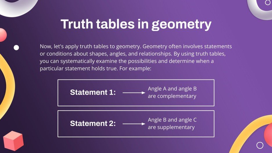 Intro to Truth Tables | Google Slides & PowerPoint