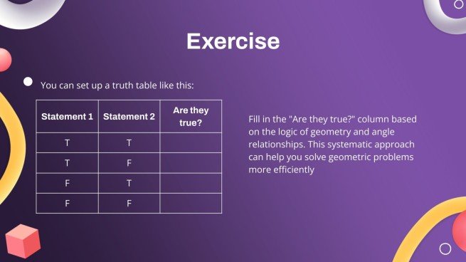Intro to Truth Tables | Google Slides & PowerPoint